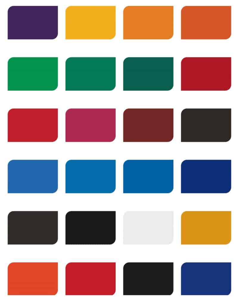 Colors – ALUCOAT UNIVERSAL